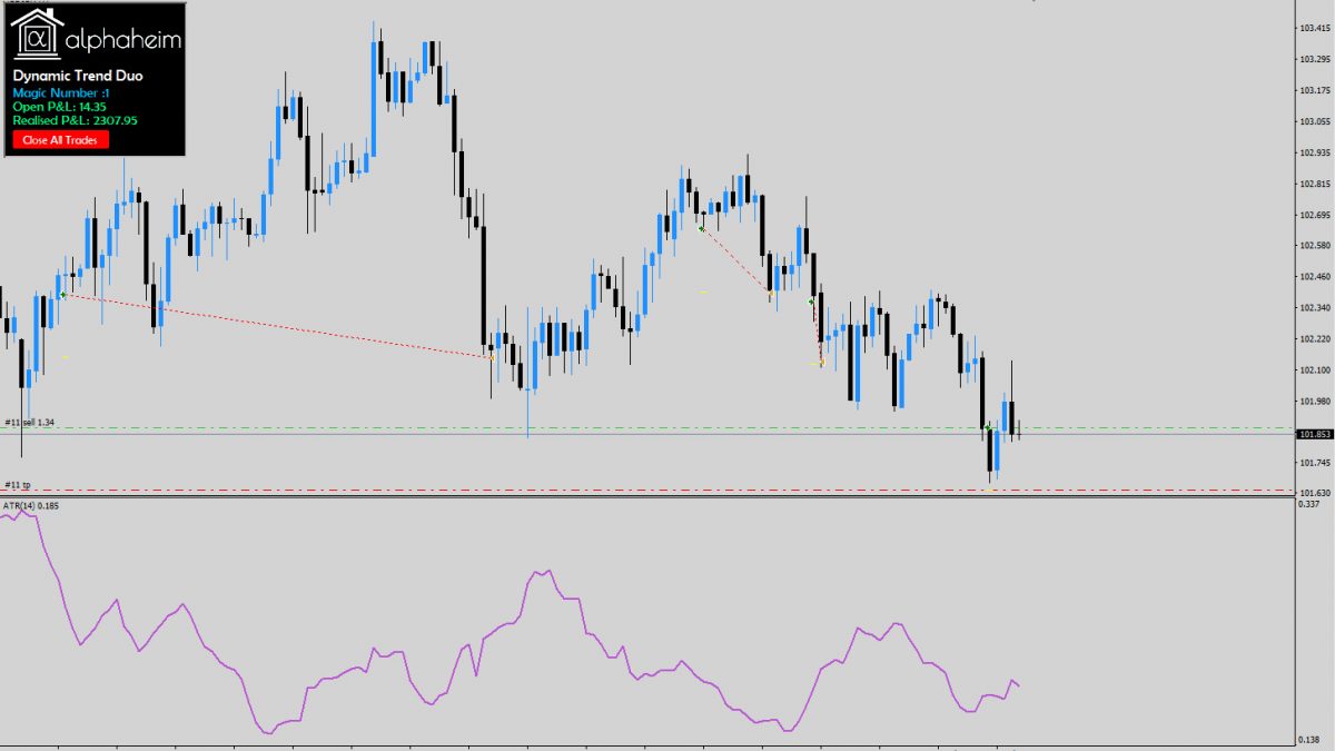 Dynamic Trend Duo EA: Trend Following Scalper with Recovery Mechanisms ...